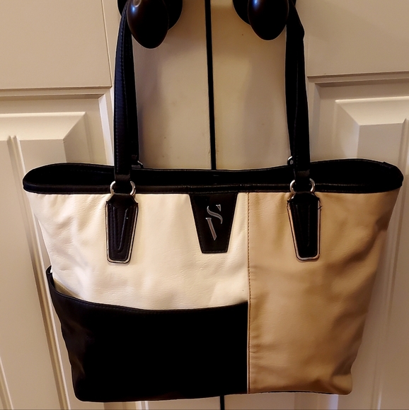 Simply Vera Vera Wang | Bags | Vera Wang Color Block Tote Bag | Poshmark